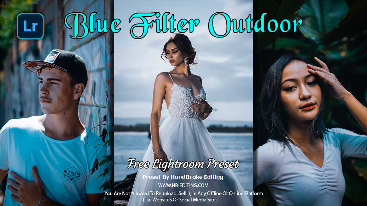 Blue Filter Outdoor Lightroom Preset Free Download