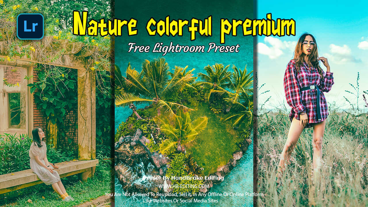 Nature colorful premium Lightroom Preset Free Download